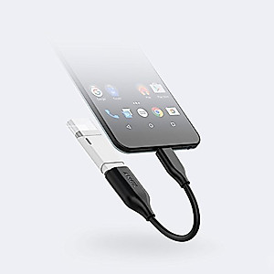 Anker USB-C to USB 3.1 Adapter, USB-C Male to USB-A Female, Uses USB OTG Technology, Compatible with Samsung Galaxy Note 8, S8 S8+ S9, iPad Pro 2018, Nexus 6P 5X, LG V20 G5 and More