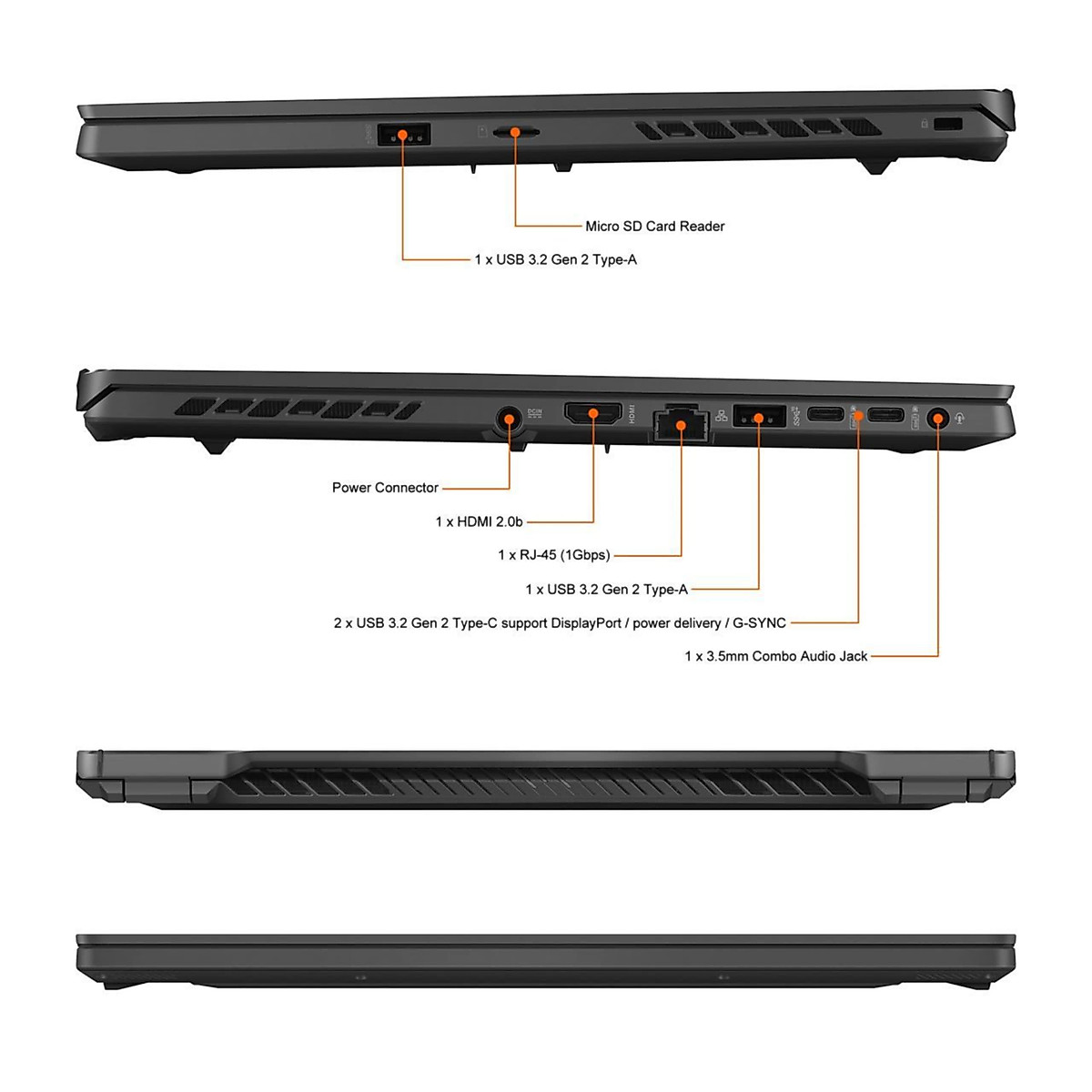ASUS ROG Zephyrus G15 Slim Flagship Gaming Laptop, 15.6" 165Hz QHD (2560x1440) 100% DCI-P3 Pantone, AMD Ryzen 9 5900HS 8 Cores, GeForce RTX 3060, RGB Backlit KB, Wi-Fi 6 (40GB RAM | 2TB PCIe SSD)