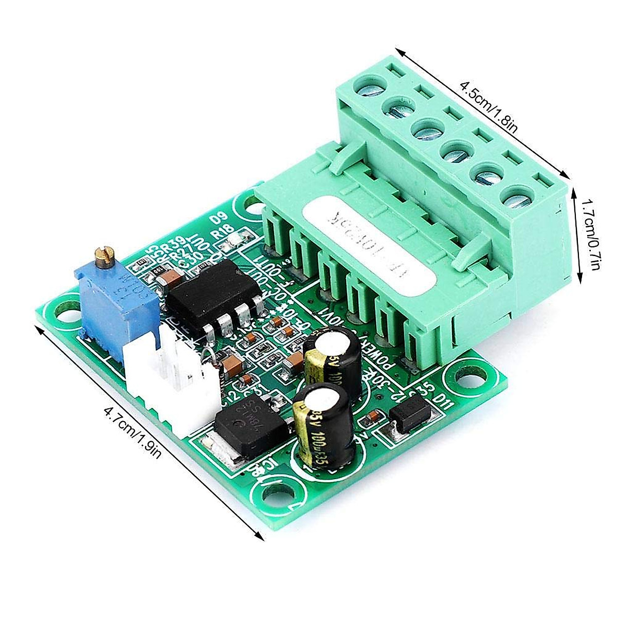 Voltage Frequency Converter Module 0-10V 0-25KHz PLC Industrial Control Panel PLC Electronic Component