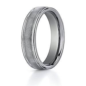 FJC Finejewelers 6mm Comfort Fit Tungsten Carbide Wedding Band/Ring Size 11