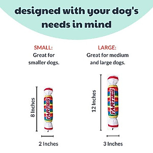 H&K for Dogs Power Plush | Farties (Large) | Funny Dog Toy | Dog Toy with Squeaker | Dog Gift | Fun, Durable, and Safe | Squeaky Dog Toy