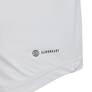 adidas Boys' Club Tennis 3-Stripes T-Shirt, White, X-Large