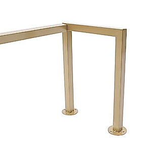 simimasen 39" Wall Mounted Garment Rack Heavy Duty Iron Clothes Rack Garment Clothes Hanging Rod Multi-Purpose Hanging Rod For Closet Storage