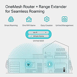 TP-Link | AC1200 WiFi Range Extender | Up to 1200Mbps | WiFi Extender, Repeater, WiFi Signal Booster | One Mesh | Easy Set-Up | Compact Designed Internet Booster (RE300) (Renewed)