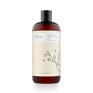 Illume Elemental Collection, Amber Bergamot Dish Soap, 16.5oz, White