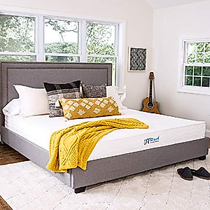 Sunrising Bedding 10 inch Natural Latex Full Hybrid Mattress, Gel Memory Foam Mattress with Pocket Coil, Medium Firm, Sleep Cooling, CertiPUR-US Certified, 120 Night Trial, 20 Years Warranty