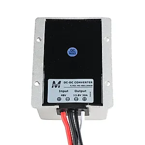 uxcell Voltage Converter Regulator DC/DC DC 48V to DC 13.8V 30A 414W Power Transformer Waterproof