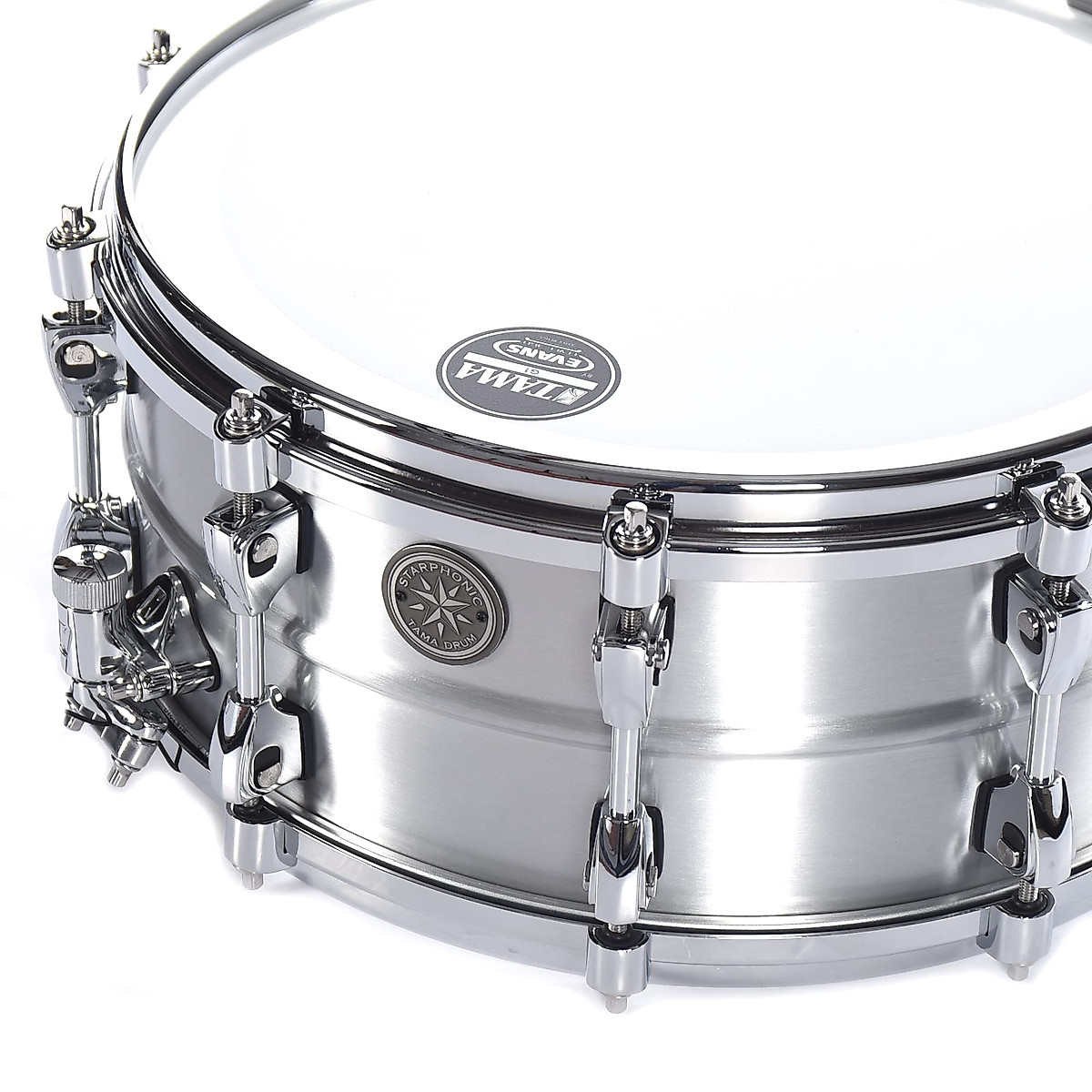 Tama Starphonic Series Aluminum 6 x 14 inch Snare Drum - Brushed