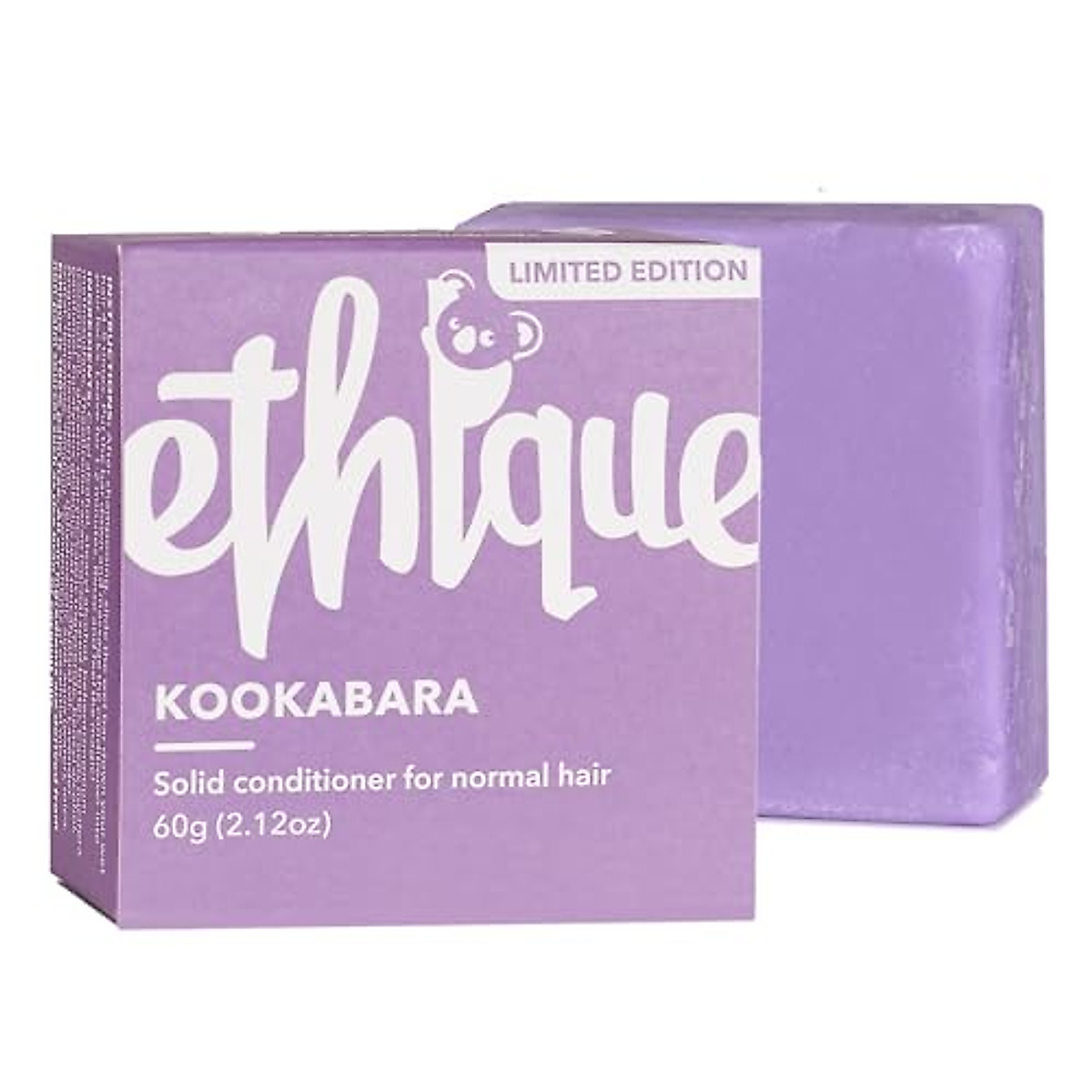 Ethique Kookabara Solid Conditioner Bar for Balanced Hair - Sulfate-Free, Plastic-Free, Vegan, Cruelty-Free, Eco-Friendly, 2.12 oz (Pack of 1)