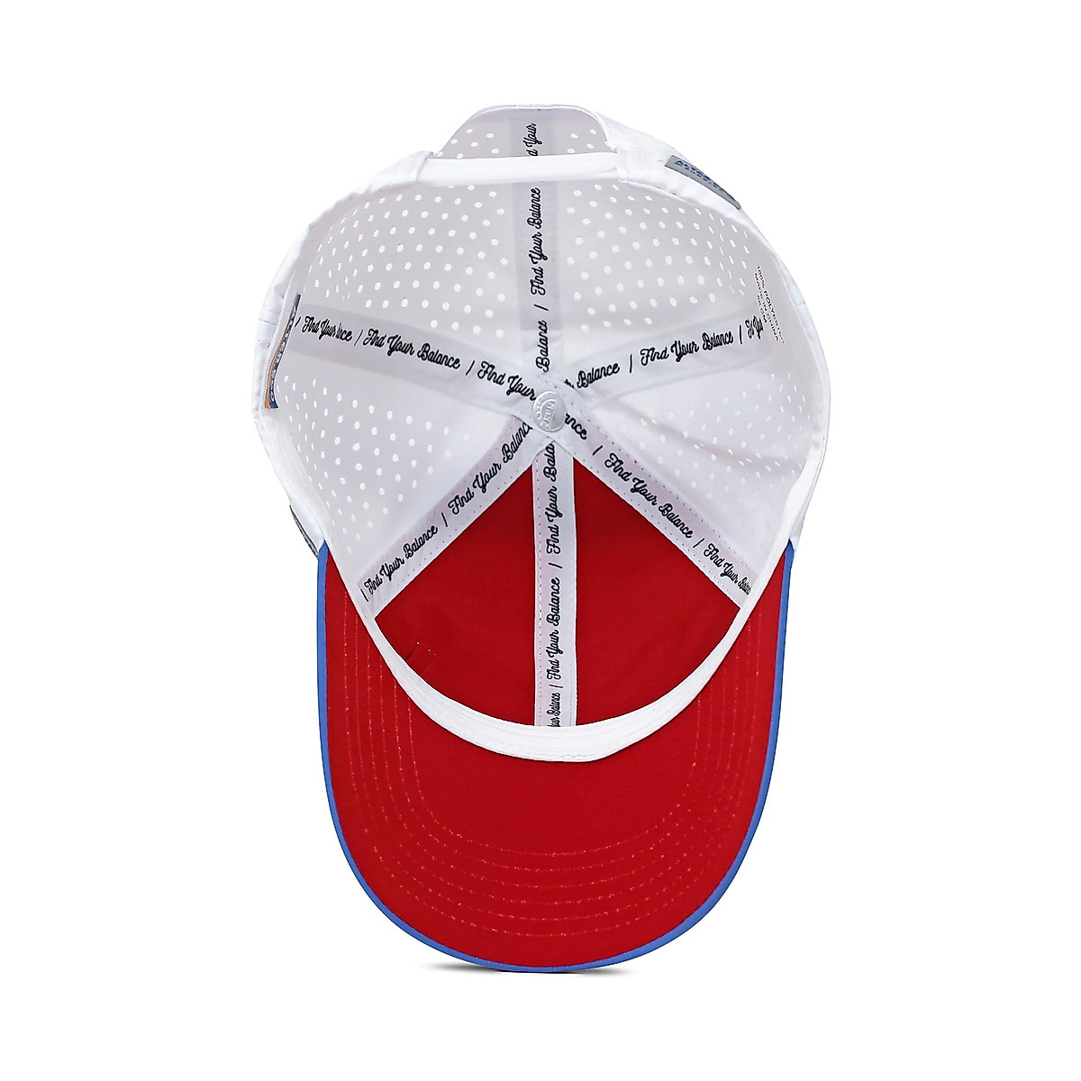 Alter Ego Running Trotter Splash RWB Flag - Durable, Lightweight, Breathable Premium Hat (RWB Flag, Medium)