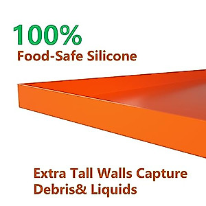 28-Inch Silicone Griddle Cover for Blackstone - Stain and Rust Protection - Perfect Fit and Easy to Clean Blackstone Griddle Cover