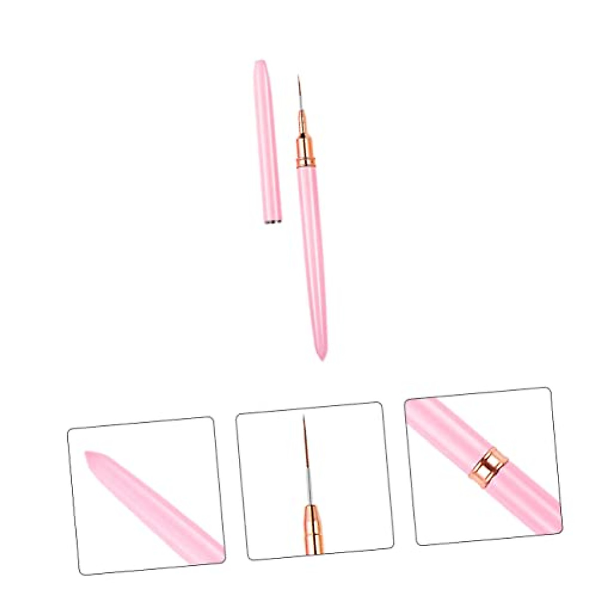 minkissy Nail Art Drawing Pen Brochas Para Uñas Acrilicas Nail Kit Gel Nails Gel Nail Art Polish Pens Professional Nail Art Pens Nail Liner Brush Nail Painting Tools Brush for Acrylic Nails