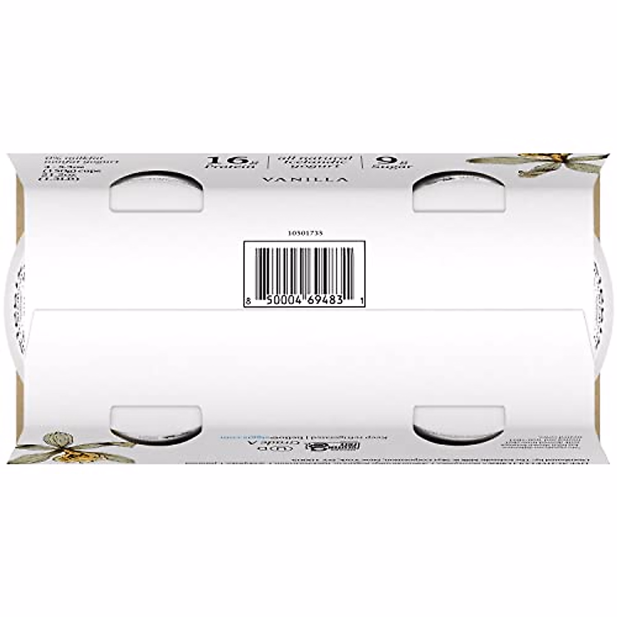 Siggi's Vanilla Non Fat Yogurt 4 Pack, 21.2 OZ