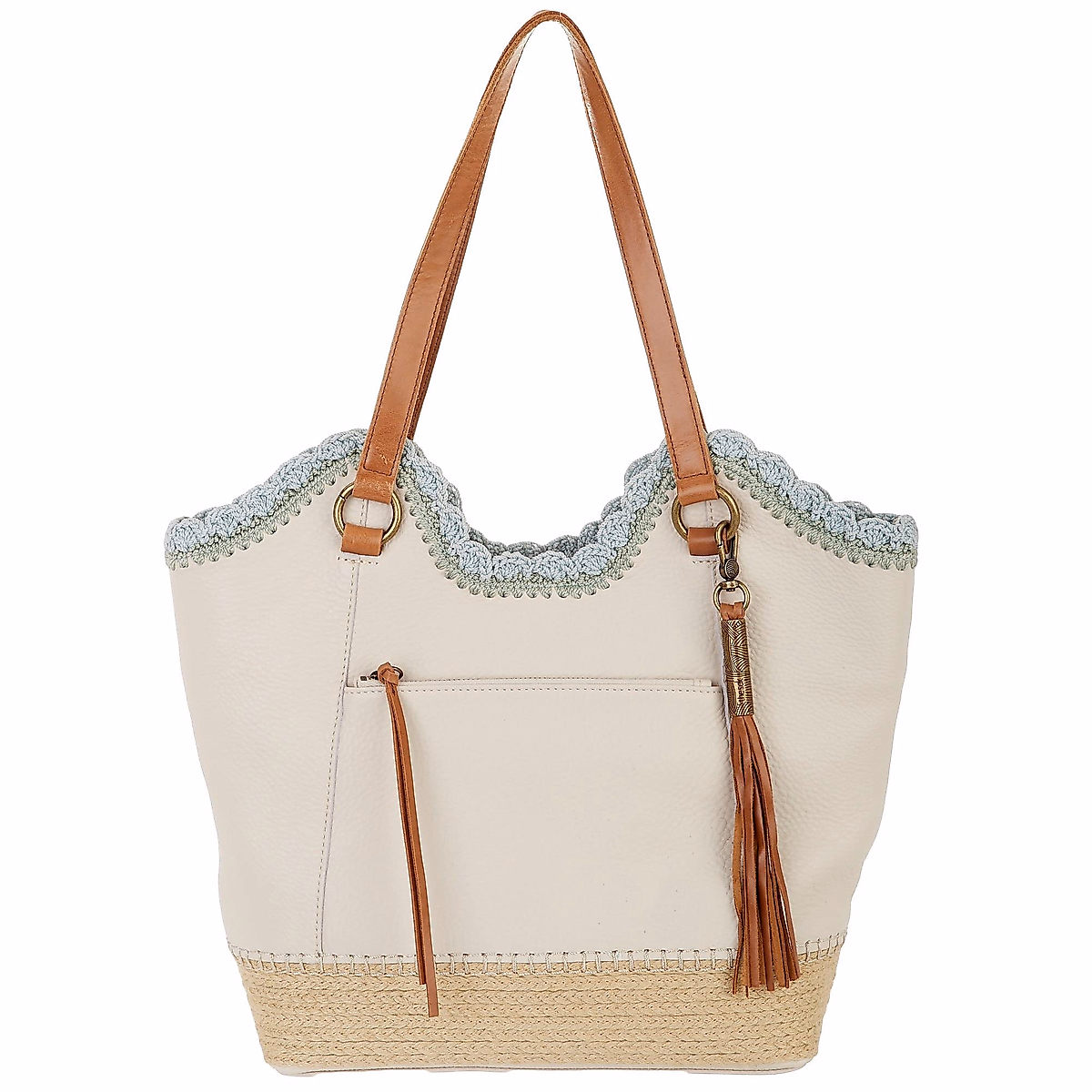 The Sak Sierra Leather Shopper, Stone Espadrille