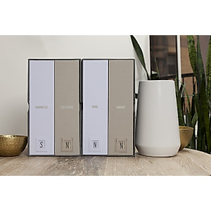 Savor | Baby + School Years Keepsake Boxes | Slate Gray - Set of 2 Custom-dyed with Cloth Covering + Acid-Free for Durability w/Full Organization System+Includes labels for customizing