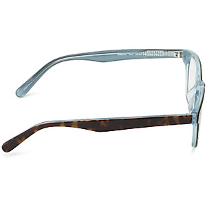 Kate Spade Women's Rebec Cat Eye Reading Glasses, Tortoise Aqua, 49 mm (1.5 x Magnification Strength)