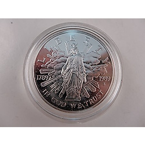 1989 United States Congressional Coin Proof Silver Dollar $1 Mint State US Mint