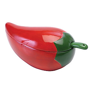 Prepworks by Progressive Salsa Bowl with Spoon - Great for Homemade Salsa and Pico De Gallo, Dips, Party foods, Condiments, Sauces and Toppings
