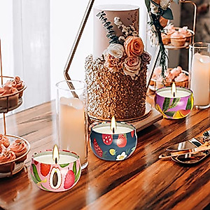 16 Pack 2.5OZ Soy Candles for Home Scented - Fruit Odor Highly Fragranced Candle, Aromatherapy Candle Gift Set for Women Birthday Mother's Thanksgiving Day Present