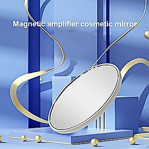 cdar Handheld Mirror,Hand Held Mirror, Salon Hairdresser Plain Mirror, Cosmetic Salon Makeup Hand Mirror for Professional Barbers Pink 05