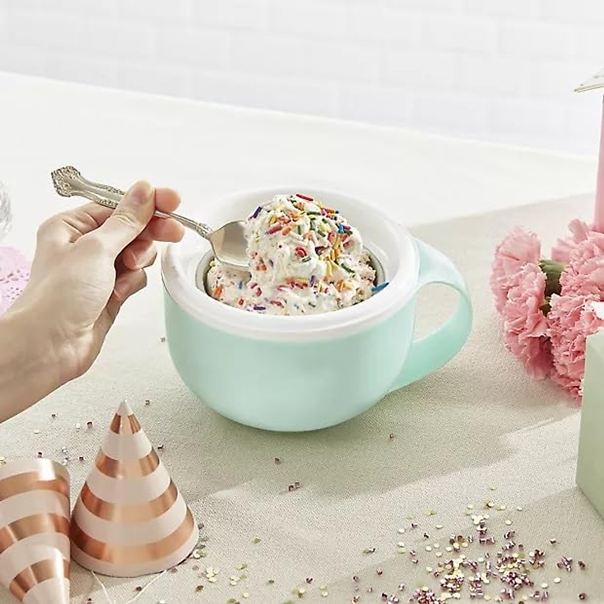 Make amazing ice cream on-the-go with our Mug Ice Cream Maker