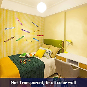Crayon Wall Decals 10 Color Sticker for School Classroom Art Room Decoration