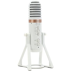 Yamaha AG01 White USB microphone with integrated high-performance mixer and Steinberg Software Suite