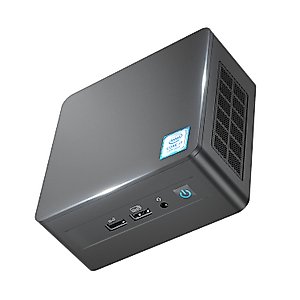 Intel NUC 12 Pro, Wall Street Canyon Mini Pc with 12th Gen Core i7-1260P (12C/16T & Up to 4.7GHz), 32GB DDR4 RAM & 1TB NVMe SSD, Support 8K, WiFi6E, BT5.3, 2 x Thunderbolt 4, Built-in Windows 11 Pro