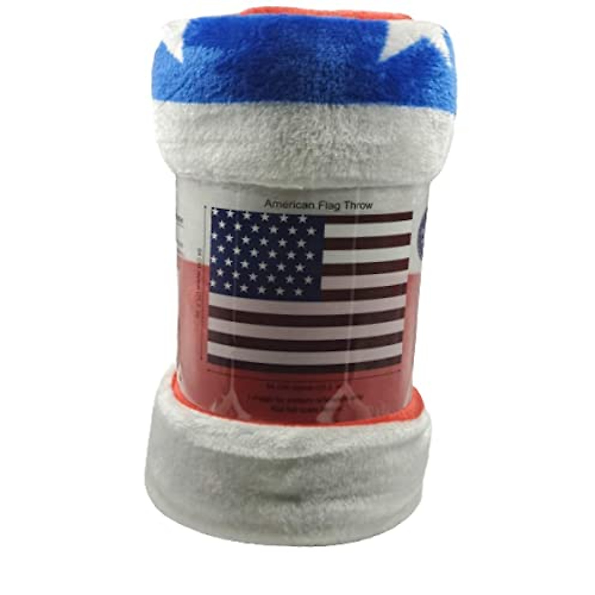 July 4th Stars & Stripes American Flag Ultra Lush Oversized Throw Blanket (50" x 70")