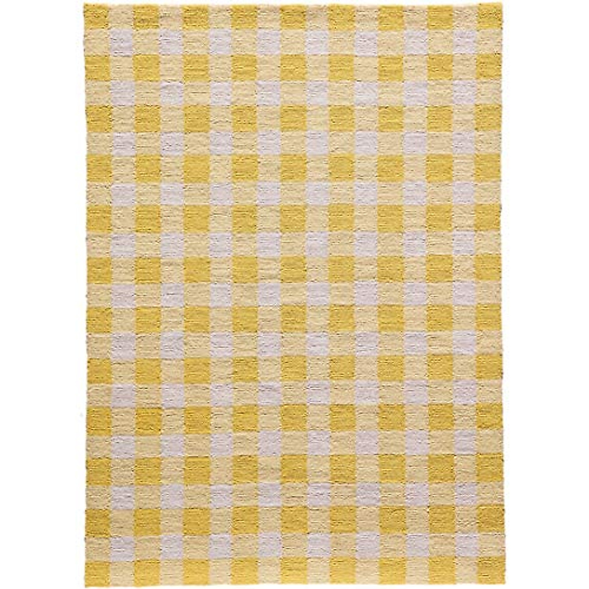 Momeni Rugs Geo Collection Area Rug, 5' X 7', Yellow