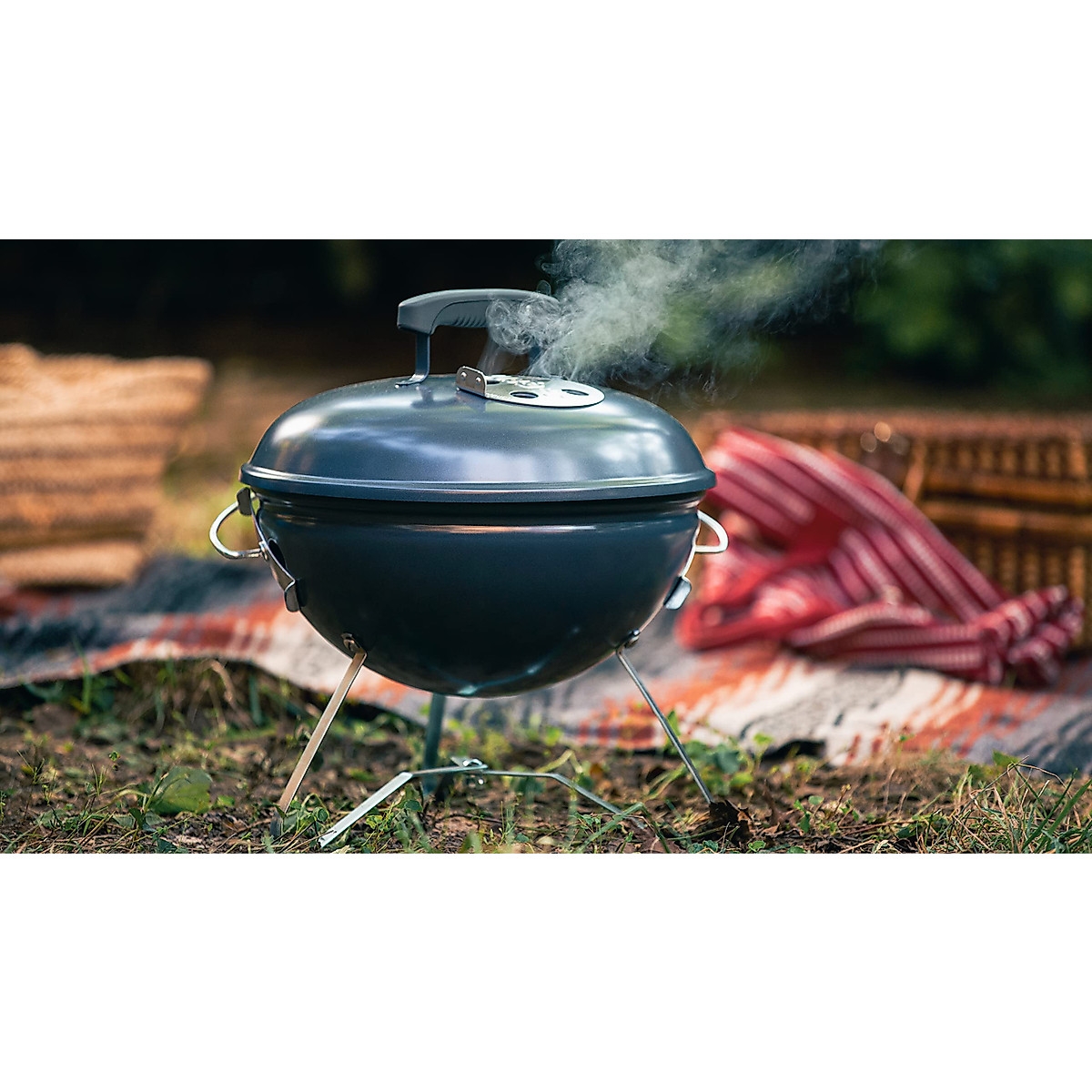 Weber Smokey Joe Premium 14-Inch Slate Blue