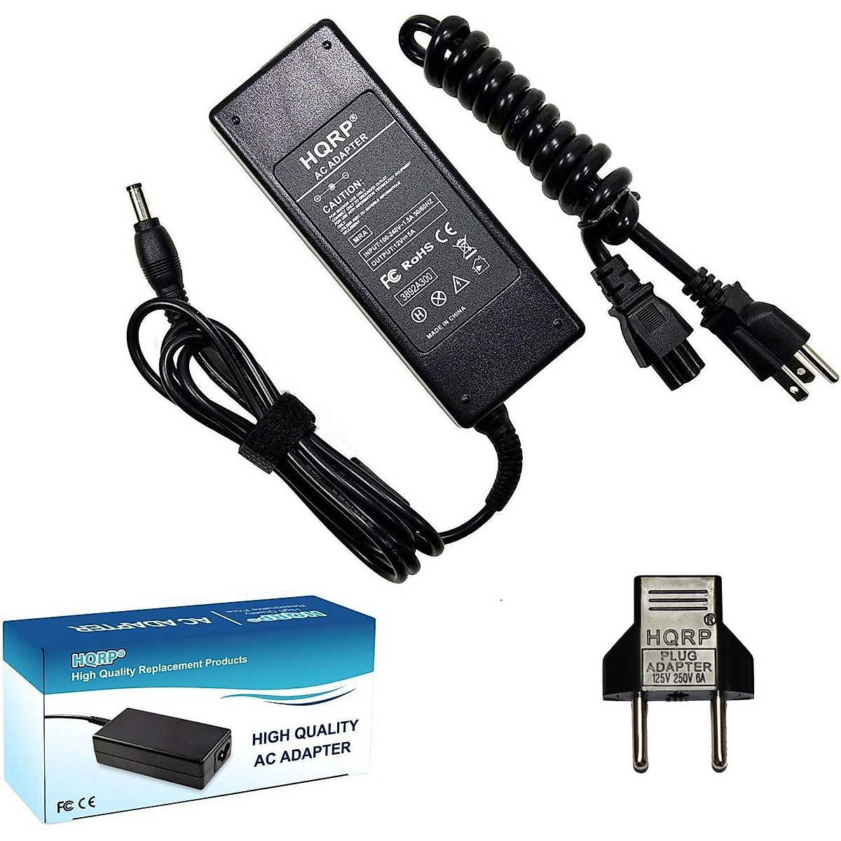 HQRP 12V AC Adapter Compatible with Philips Respironics MW115RA1200N02 AA24750L AT000713 Remstar Pro M Ault + Adaptor Power Supply Cord + Euro Plug Adapter