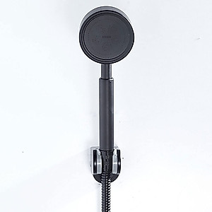 Shower Head Shower Head Stainless Steel Black Hand-held Shower Head Shower Decoration Kit Bathroom Shower Hand-held Shower Head Bathroom Shower Heads Handheld Shower Head (Size : B)