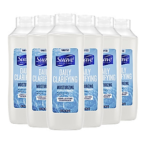 Suave Essentials Anti Residue Conditioner Cleansing Conditioner Daily Clarifying Conditioner That Removes Excess Oil Build-Up & Residue 30 oz, Pack of 6