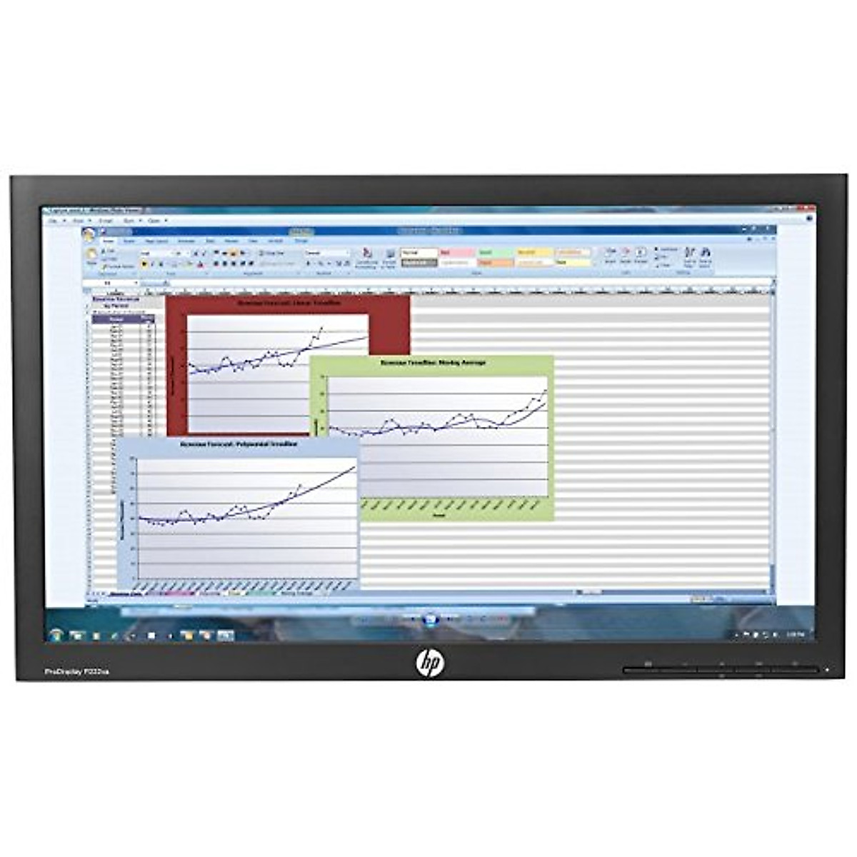 HP L5U12A8#ABA ProDisplay P222va 21.5'' LED-Backlit LCD Monitor, Black