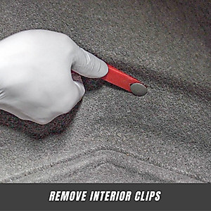 SunplusTrade 11 PCS Nylon Auto Trim Removal Tool Kit, No-Scratch Pry Tool Kit for Car Interior Door Clip Plastic Panel & Audio Dashboard Removal