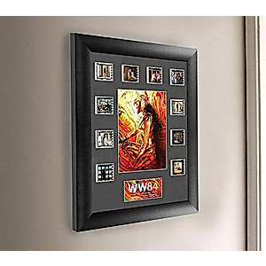 Trend Setters - DC Comics – Wonder Woman 1984 – Oil Spill - FilmCells 11” x 13” Mini Montage Presentation – Featuring Ten (10) 35 mm Film Clips and Certificate of Authenticity