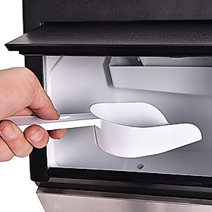 USzon Built-in Stainless Steel Commercial Ice Maker Portable Ice Machine Restaurant (Silver)