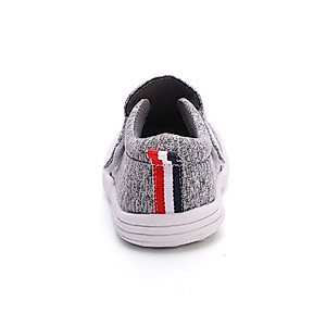 peggy piggy Baby Shoes Boy&Girl Infant Sneakers Non-Slip First Walking Shoes Breathable Mesh Shoes 12 Months(20313-gry-17)