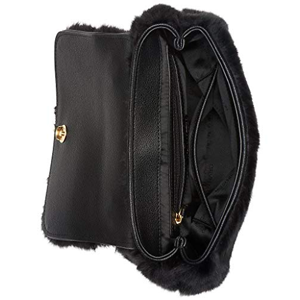 Calvin Klein Leilani Micro Pebble Top Handle Crossbody, Black