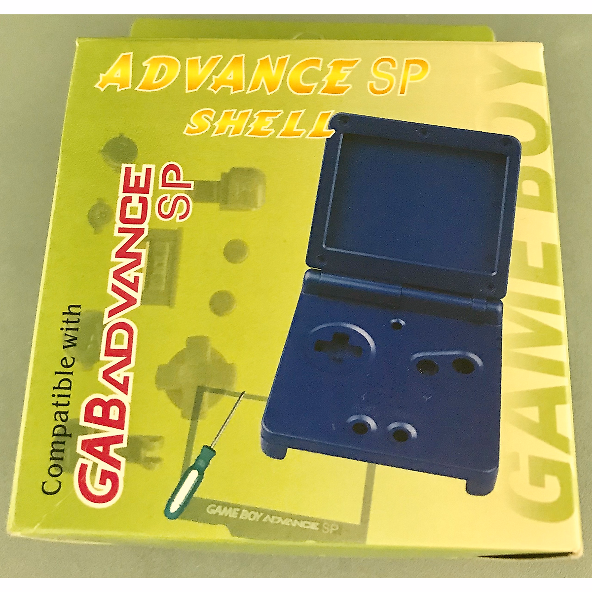 Game Boy Advance SP Shell Crimson Red