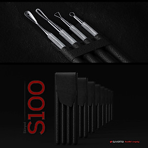 Suvorna Skinpal Pimple Popper Tool Kit | Milia Remover | Lancets for Facial Extraction | Whitehead Extractor Tool | Comedone Extractor | Blackhead Remover Tool | Acne Needle Tool & Cyst Removal Tool.