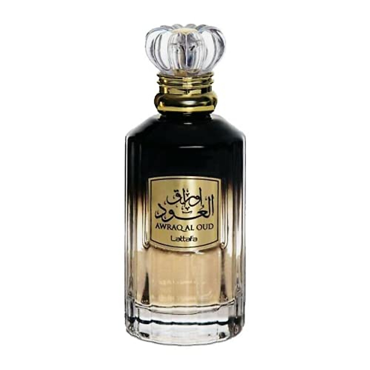 Awraq Al Oud EDP - Eau De Parfum 100ML (3.4 oz) |Strong Long-Lasting Spray I Black and Gold Bottle I Oud, Cinnamon, Nucsoara Scents I by Lataffa