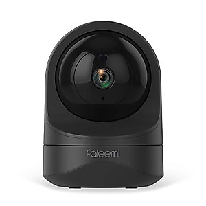 Wireless Security Camera, 1080P Pan/Tilt/Zoom WiFi Indoor Camera, Nanny Cam for Home/Pet/Baby/Elderly, with 24/7 Live Video, Night Vision, 2-Way Audio, Motion Detection, Cloud & SD Card Storage