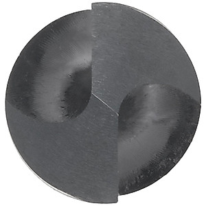 Chicago Latrobe 150ASP High-Speed Steel Jobber Length Drill Bit, Black Oxide Finish, Round Shank, 135 Degree Split Point, 3/32" Size (Pack of 12)