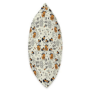 Disney Mickey Mouse Jack-O’-Lantern Oh What Fun Halloween Throw Pillow, 1 Count (Pack of 1), Multicolor