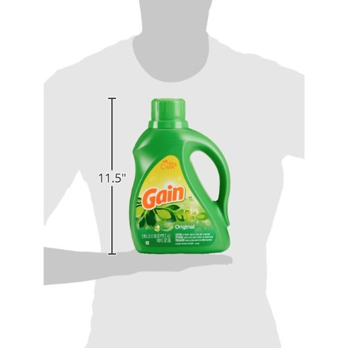 Gain HEC Original Liquid Laundry Detergent 64 Loads