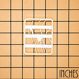 Human Knee Bone X-Ray cookie cutter, 1 piece - Bakerlogy