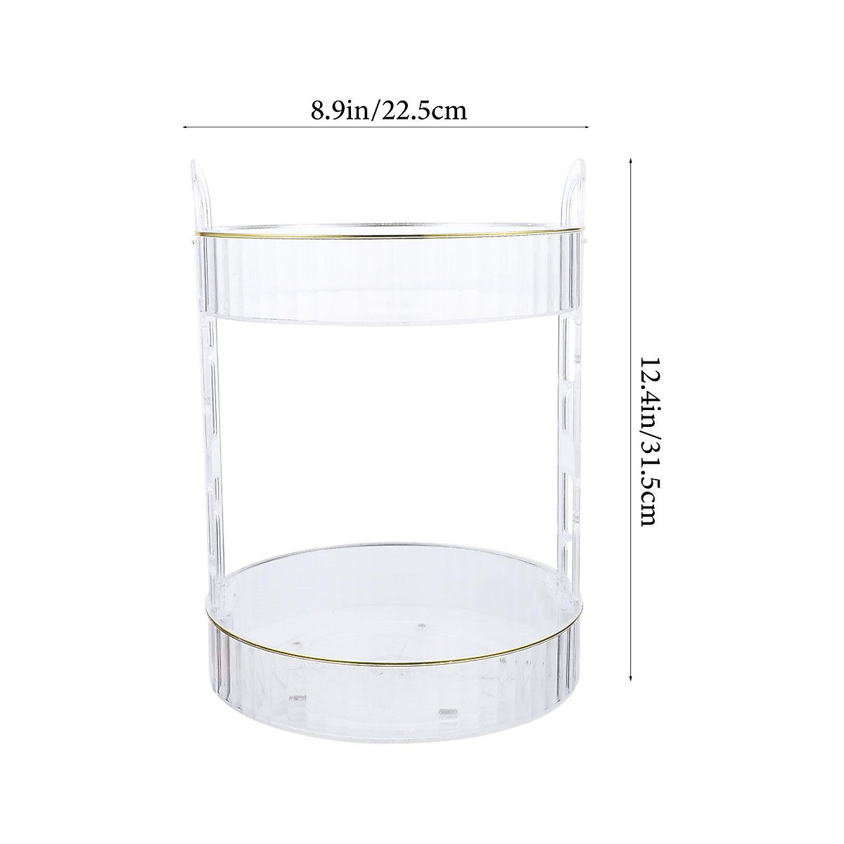 Kichvoe storage shelves make up Phnom Penh necklace holder spices organizer dresser bracelet hair products skincare organizers dressing table turntable jewelry lotion