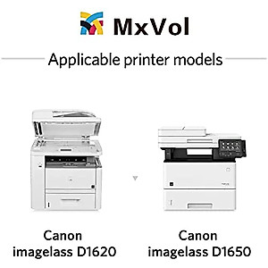 MxVol Compatible 121 Toner Cartridge Replacement for Canon 121 CRG-121 3252C001 Toner High Yield 5,000 Pages use for Canon imageCLASS D1620 D1650 Printer - 1 Pack Black